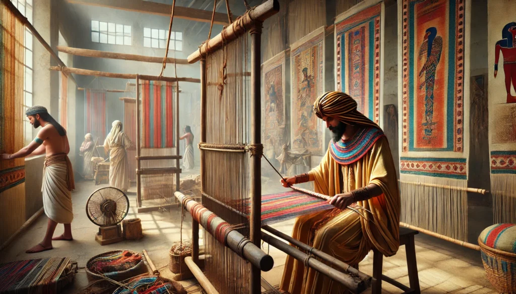 Tradiční egyptské tkaní a textilní umění – iEgypt.eu
